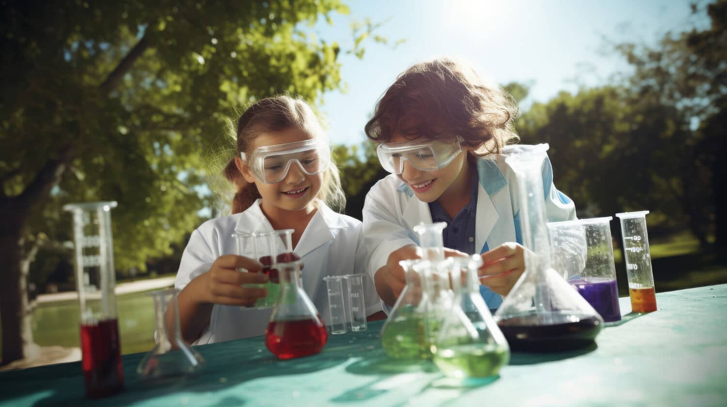 Experiments - Discover Science Party for kids - WildSci